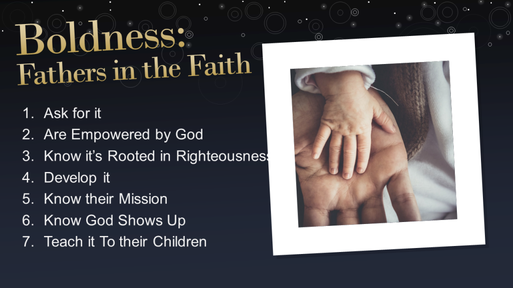 Boldness: Fathers in the Faith – Allegiant Church & Creative Ministries